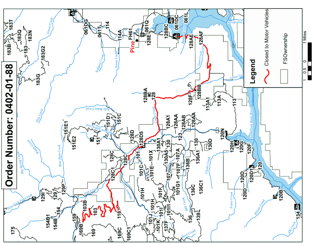 Road Closures in Boise National Forest Through 15 June 2019 - Life Just ...